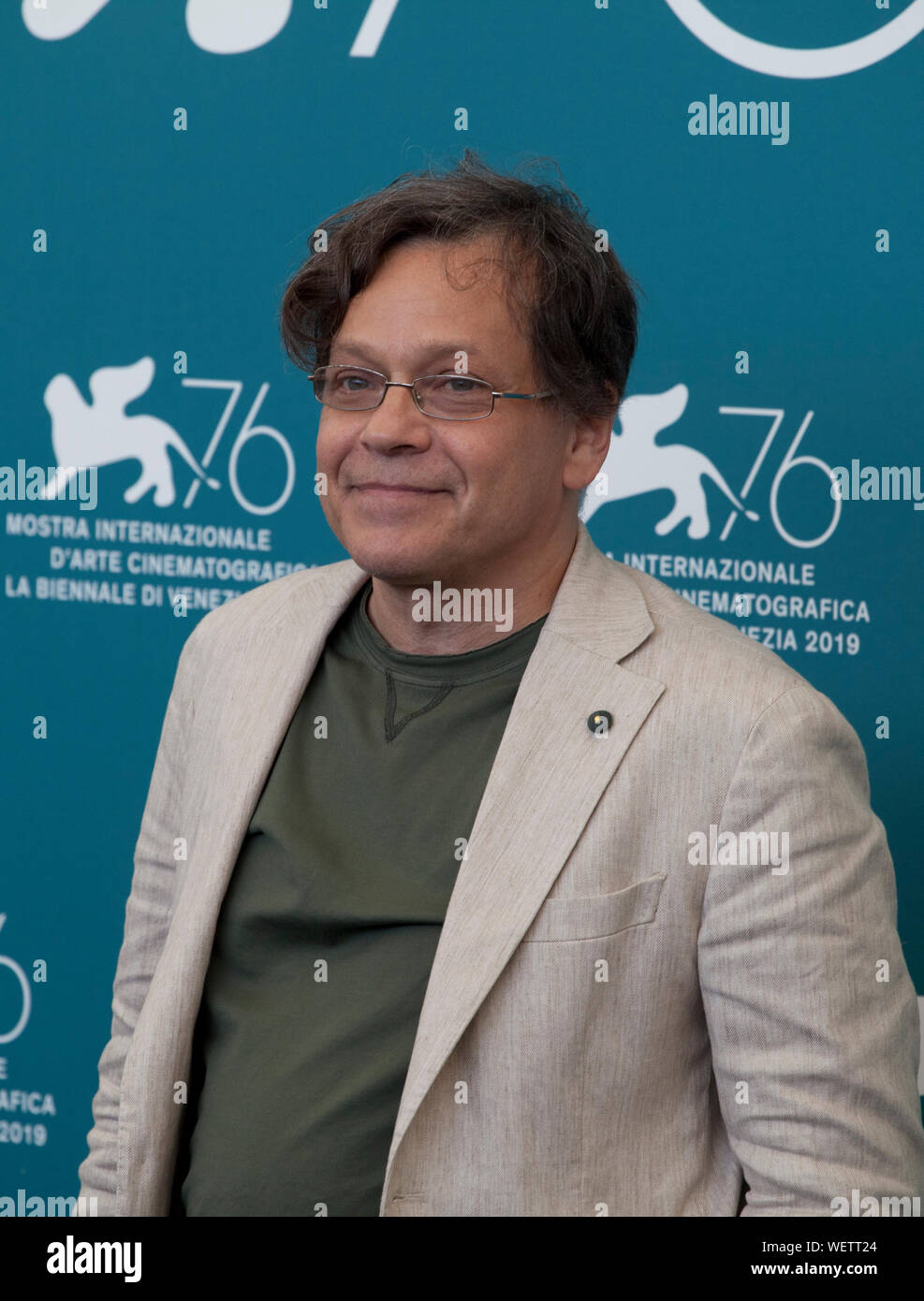 Venice, Italy, 30th August 2019, Roberto De Francesco at the photocall ...