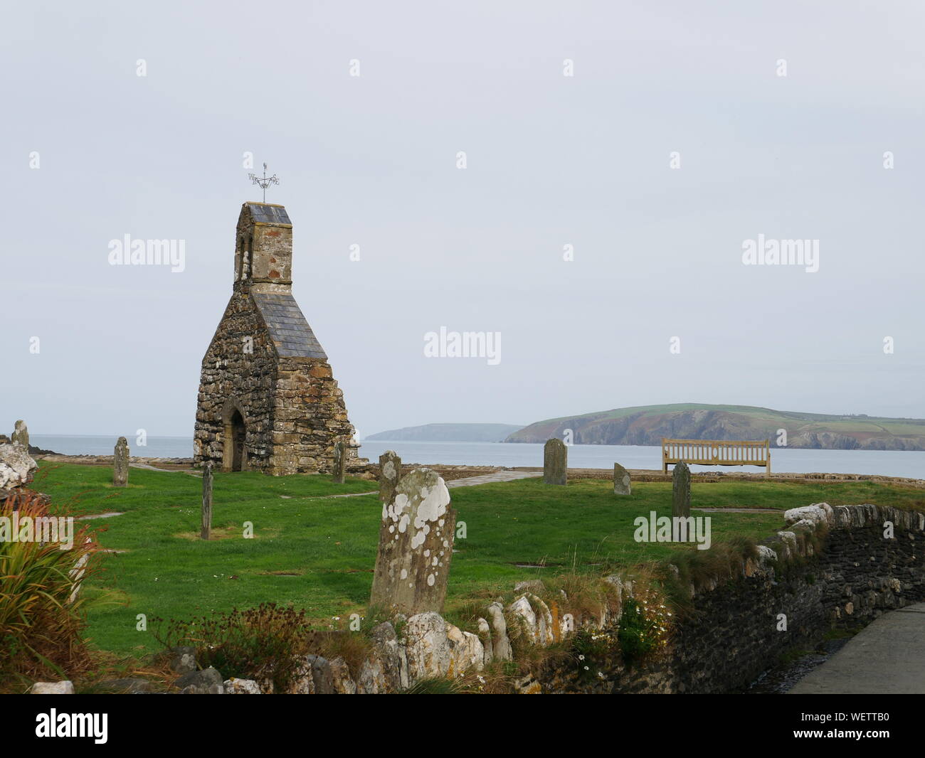 St brynach church hi-res stock photography and images - Alamy