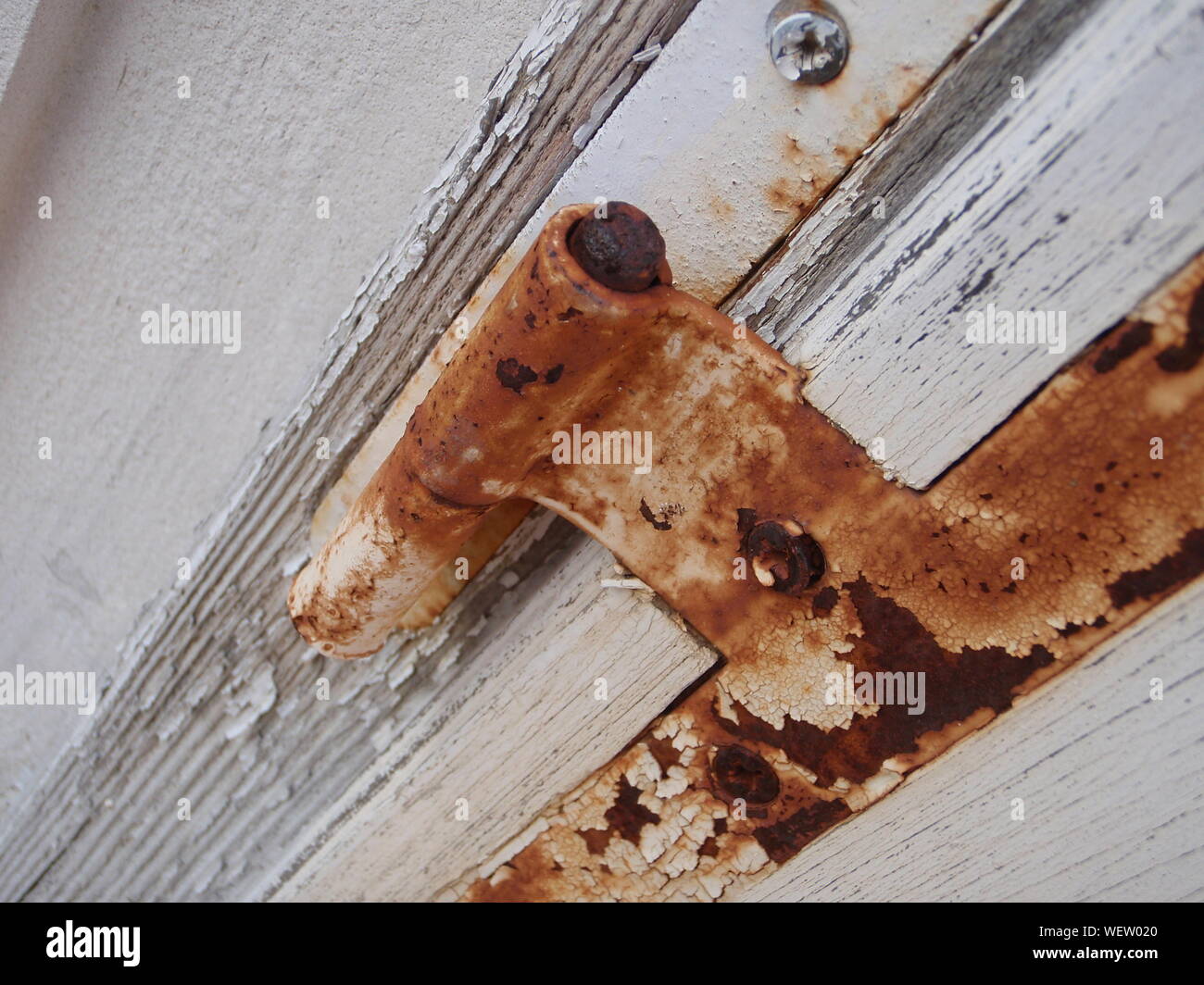 The rusty hinges hi-res stock photography and images - Alamy