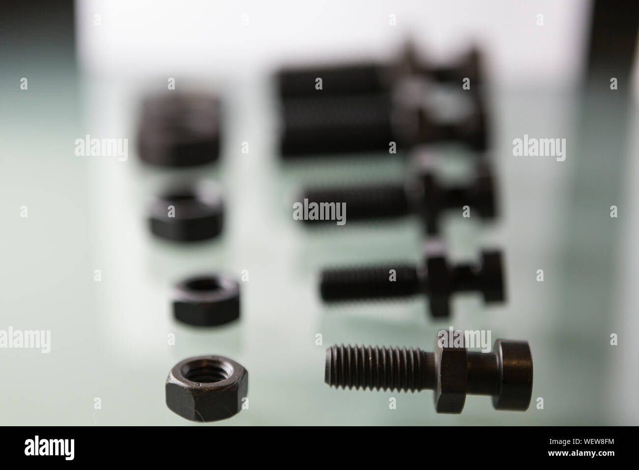 Row Of Bolts High Resolution Stock Photography and Images - Alamy