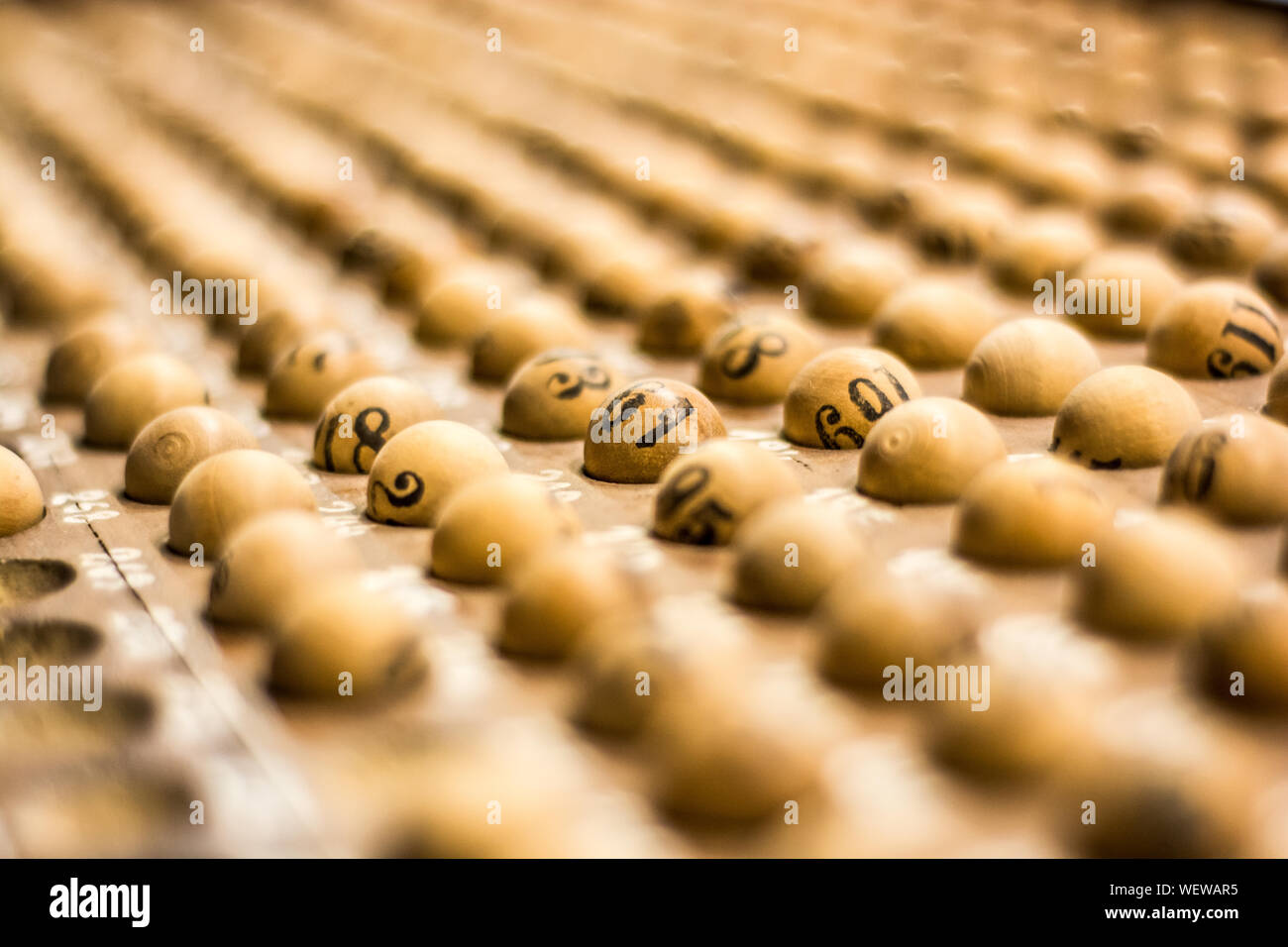Lottery balls sphere hi-res stock photography and images - Alamy
