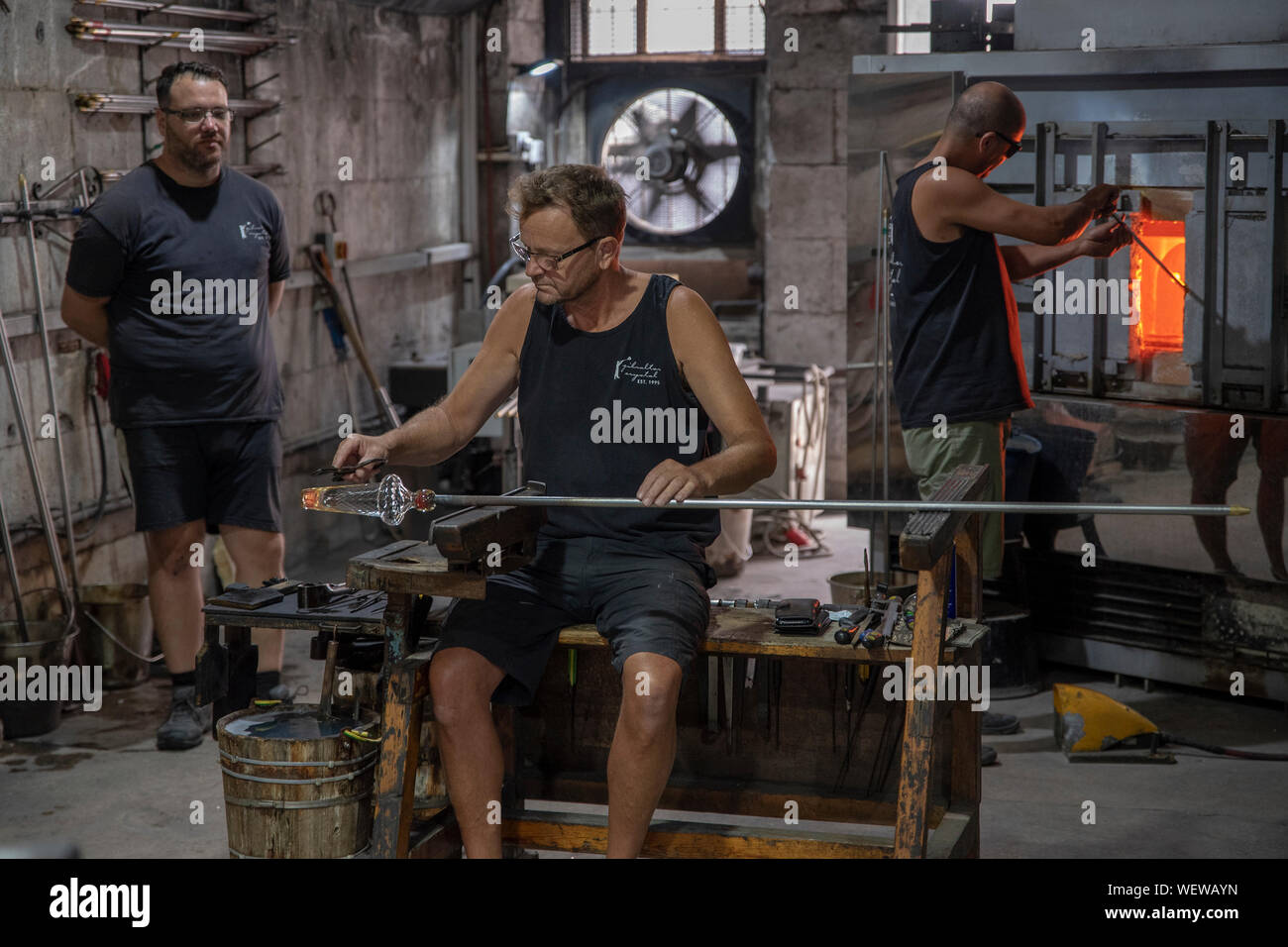 Glass blowers hi-res stock photography and images - Alamy
