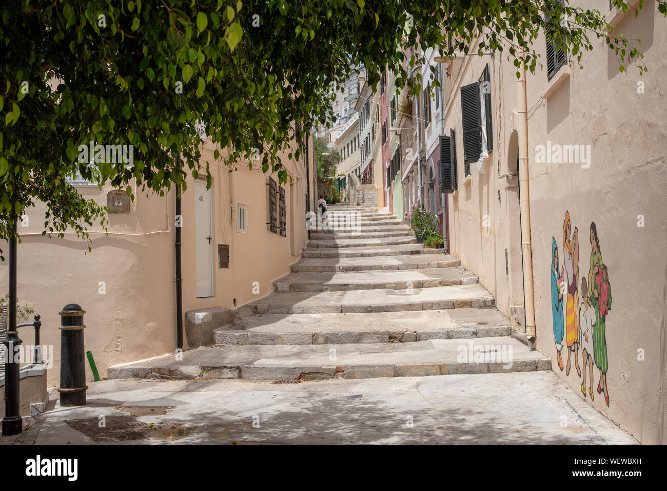 Gibraltar steps hi-res stock photography and images - Alamy