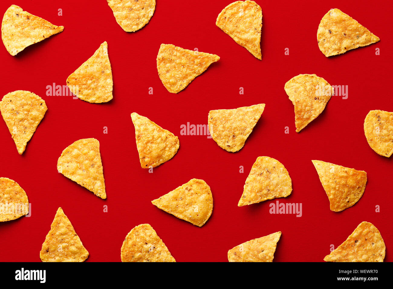 Triangle shape chips hi-res stock photography and images - Alamy