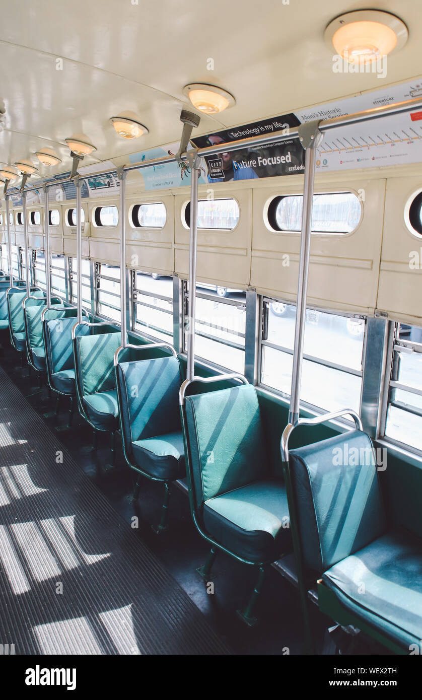 Interior Of Tram High Resolution Stock Photography and Images - Alamy