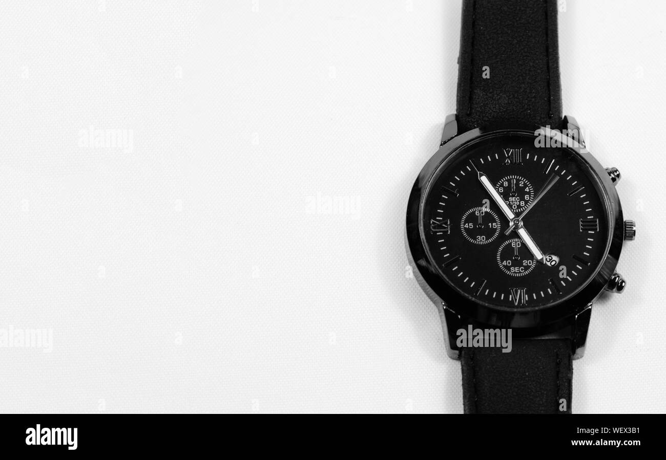 Watch Black and White Stock Photos & Images - Alamy