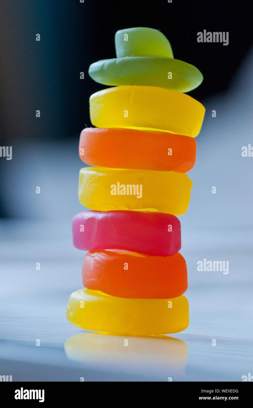 Stack Of Candies High Resolution Stock Photography and Images - Alamy