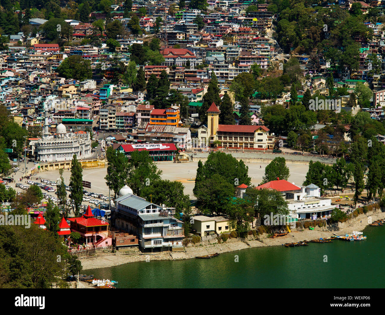 Nainital hill station, Uttarakhand, India Stock Photo - Alamy