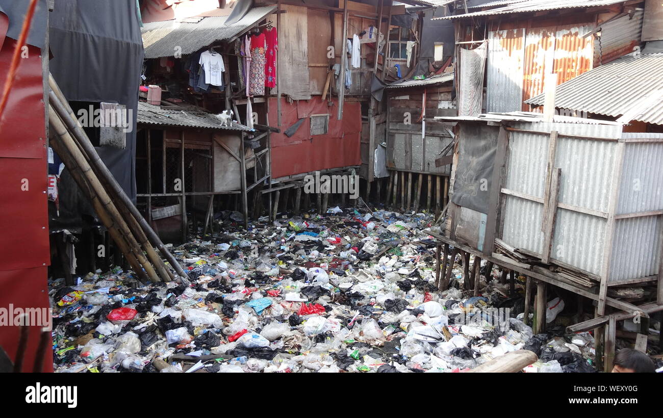 Garbage bag house hi-res stock photography and images - Alamy