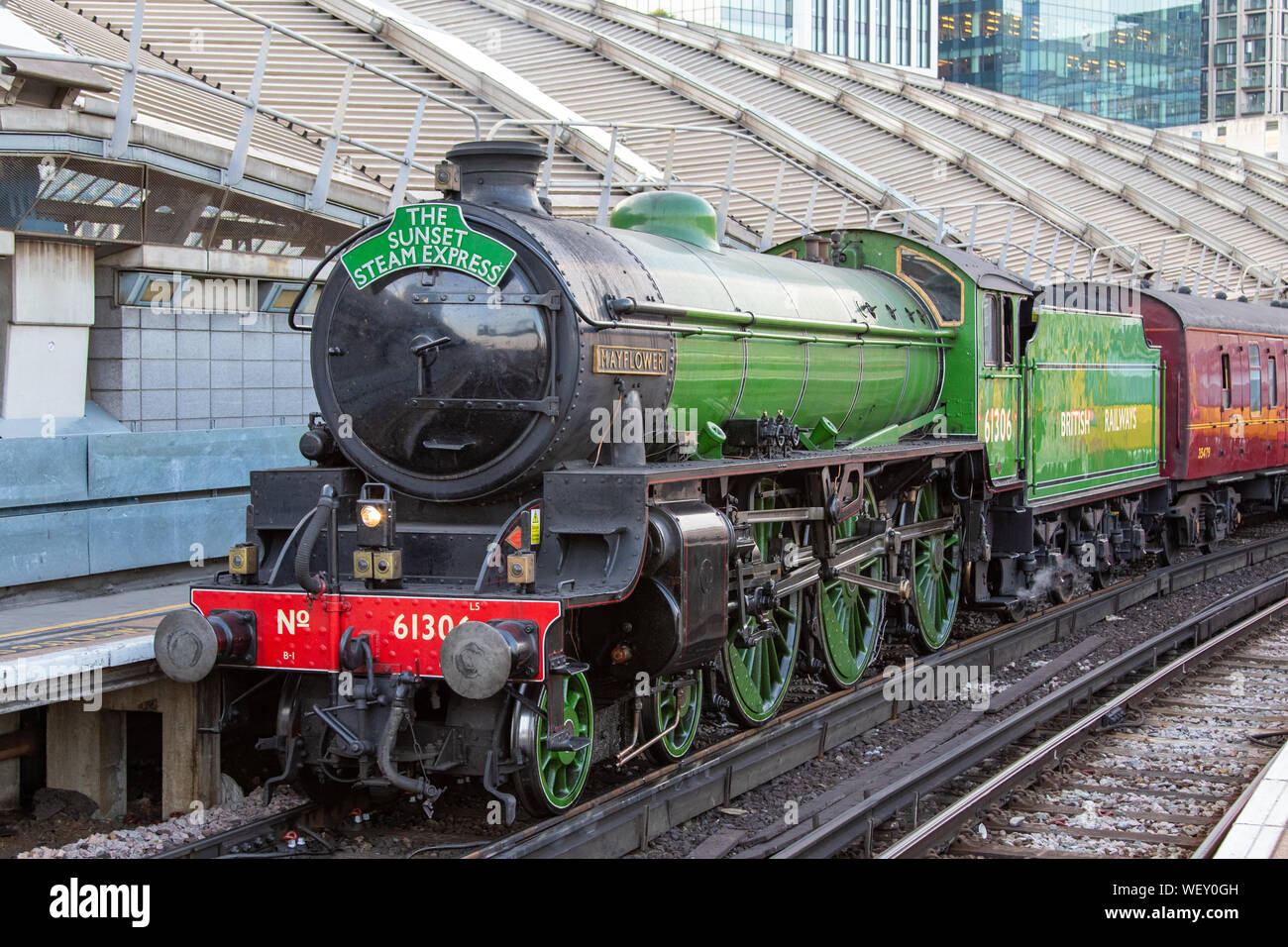 The lner thompson class b1 steam locomotive 61306 hi-res stock ...