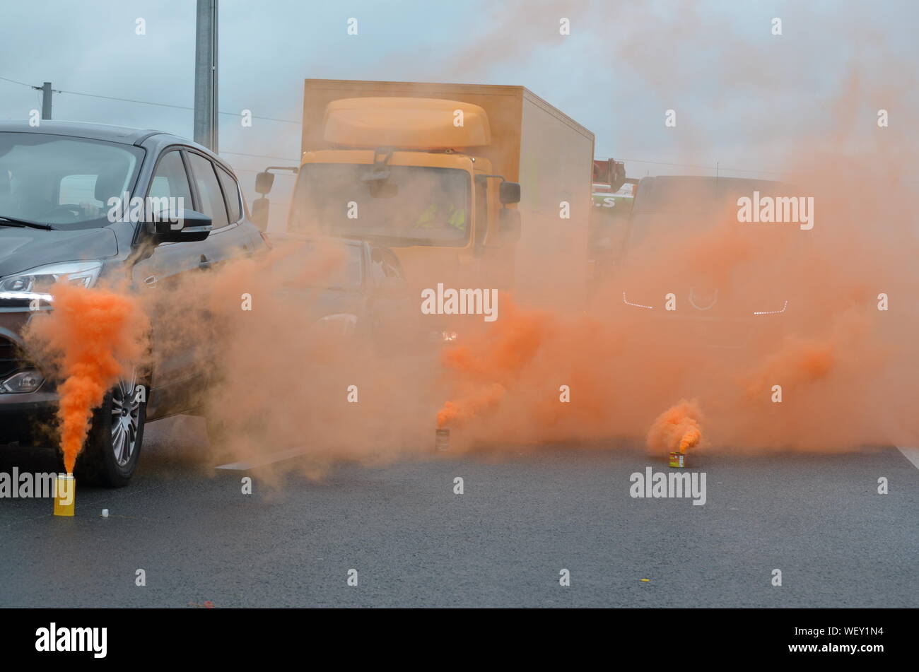 Adventure Transport Smoke Pollution High Resolution Stock Photography ...