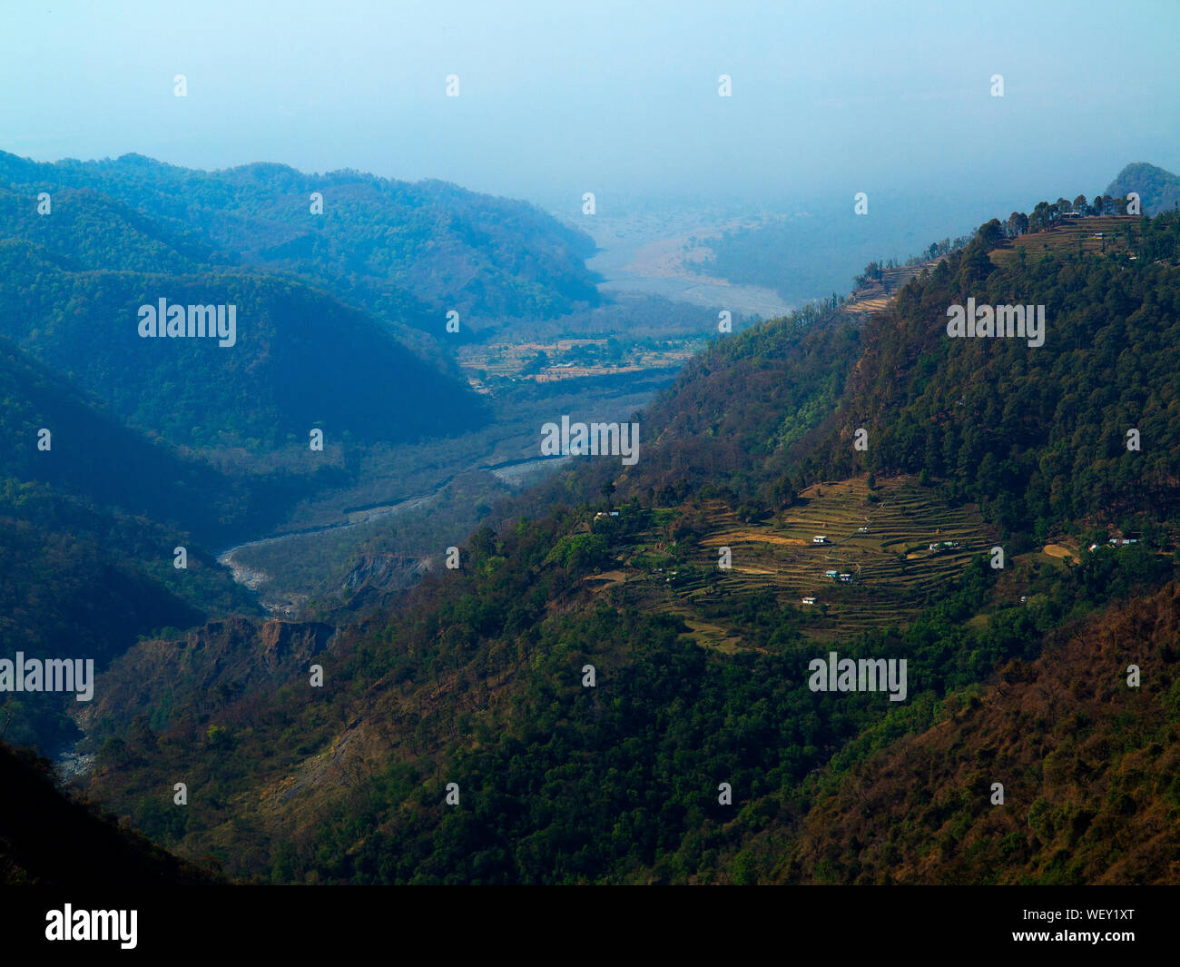 Kumaon villages hi-res stock photography and images - Alamy