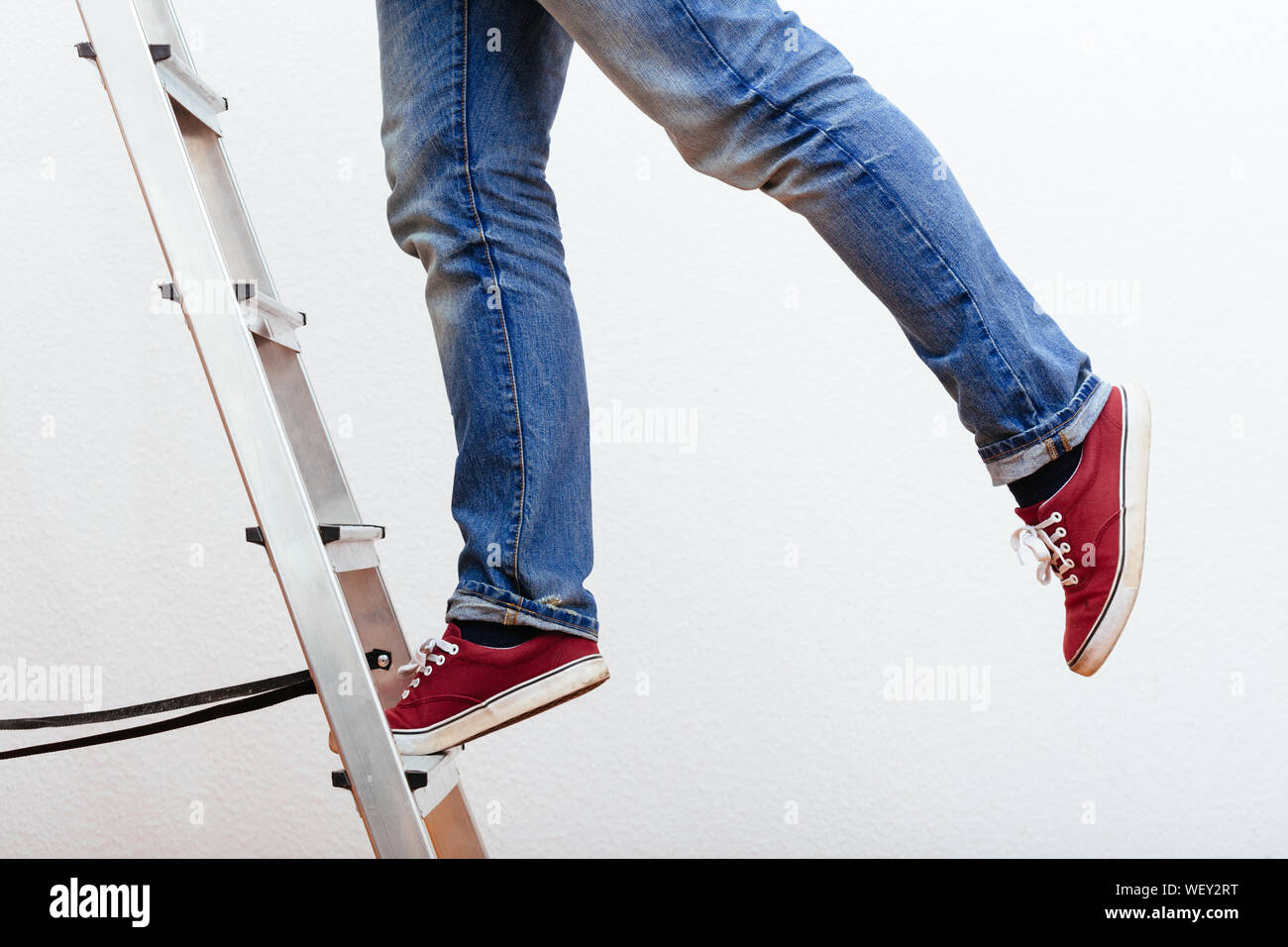 Rolled ladder hi-res stock photography and images - Alamy