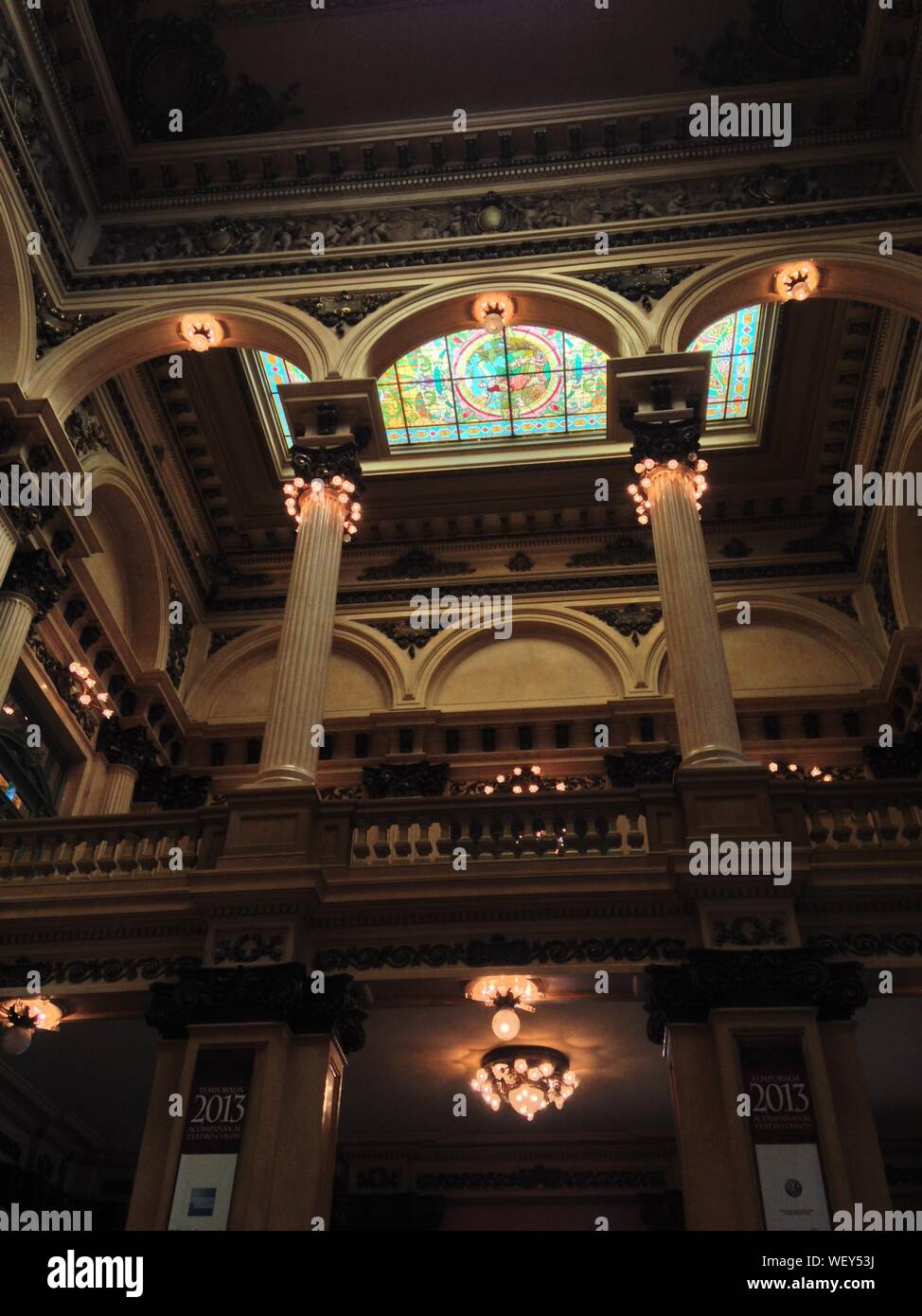 Stained glass construction hi-res stock photography and images - Alamy