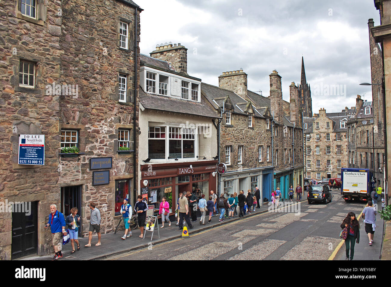 The building in Edinburgh, Scotland Stock Photo - Alamy