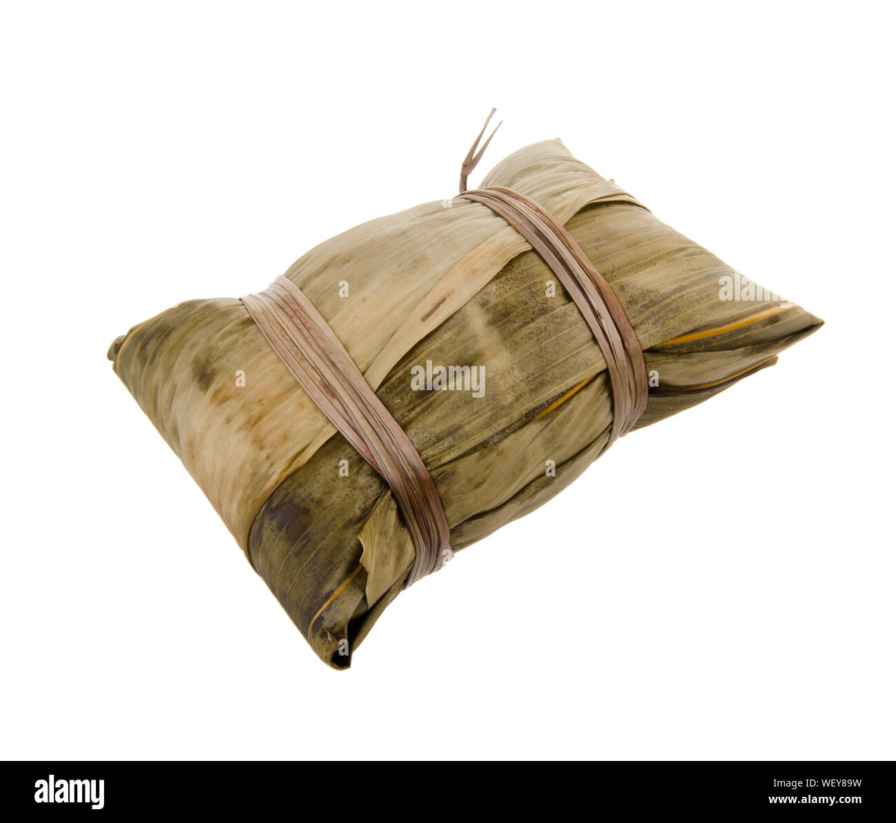 Wrapped with banana leaf Cut Out Stock Images & Pictures - Alamy