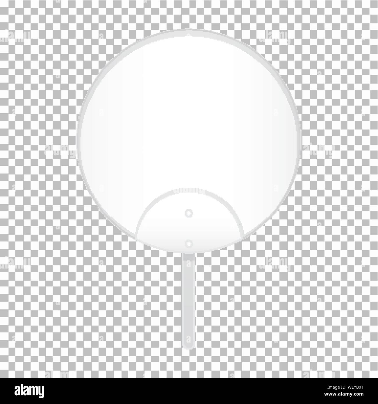 Handfan template with no graphic illustration Stock Vector Image & Art ...