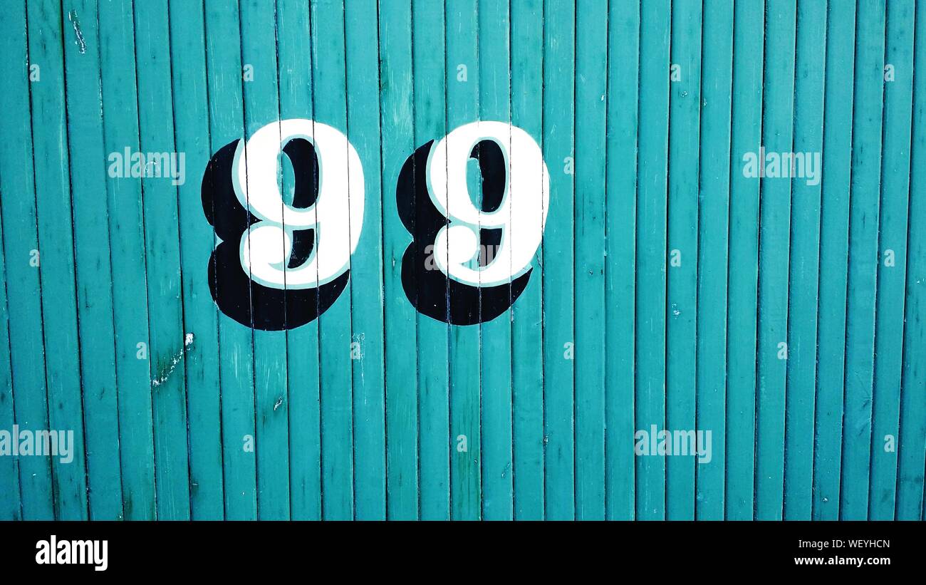 Number 99 hi-res stock photography and images - Alamy