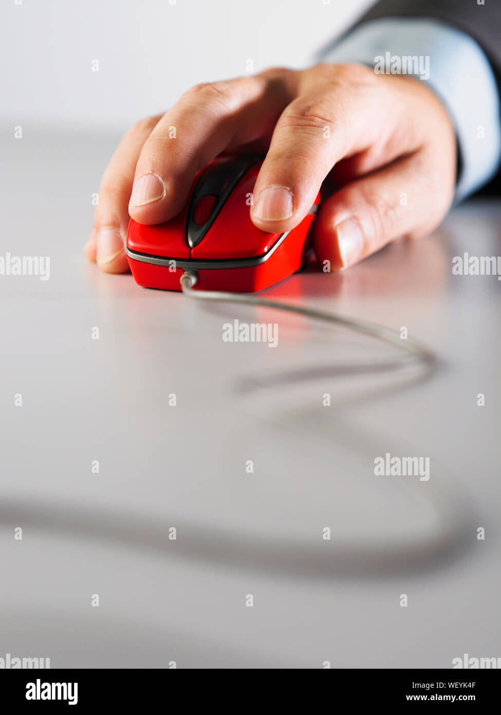 Hand Holding Wireless Mouse High Resolution Stock Photography and ...