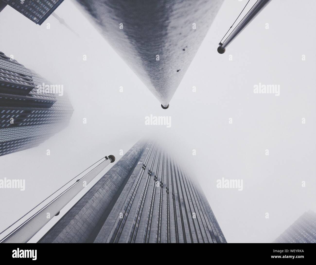 Future sky skyscrapers hi-res stock photography and images - Alamy