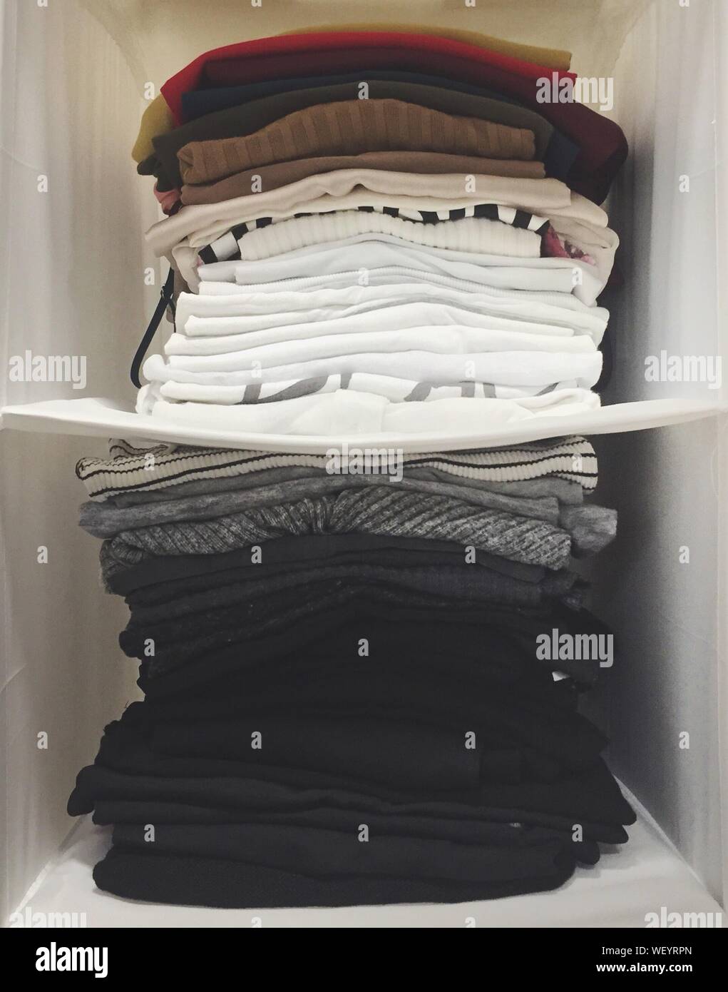 A stack of clothes hi-res stock photography and images - Alamy