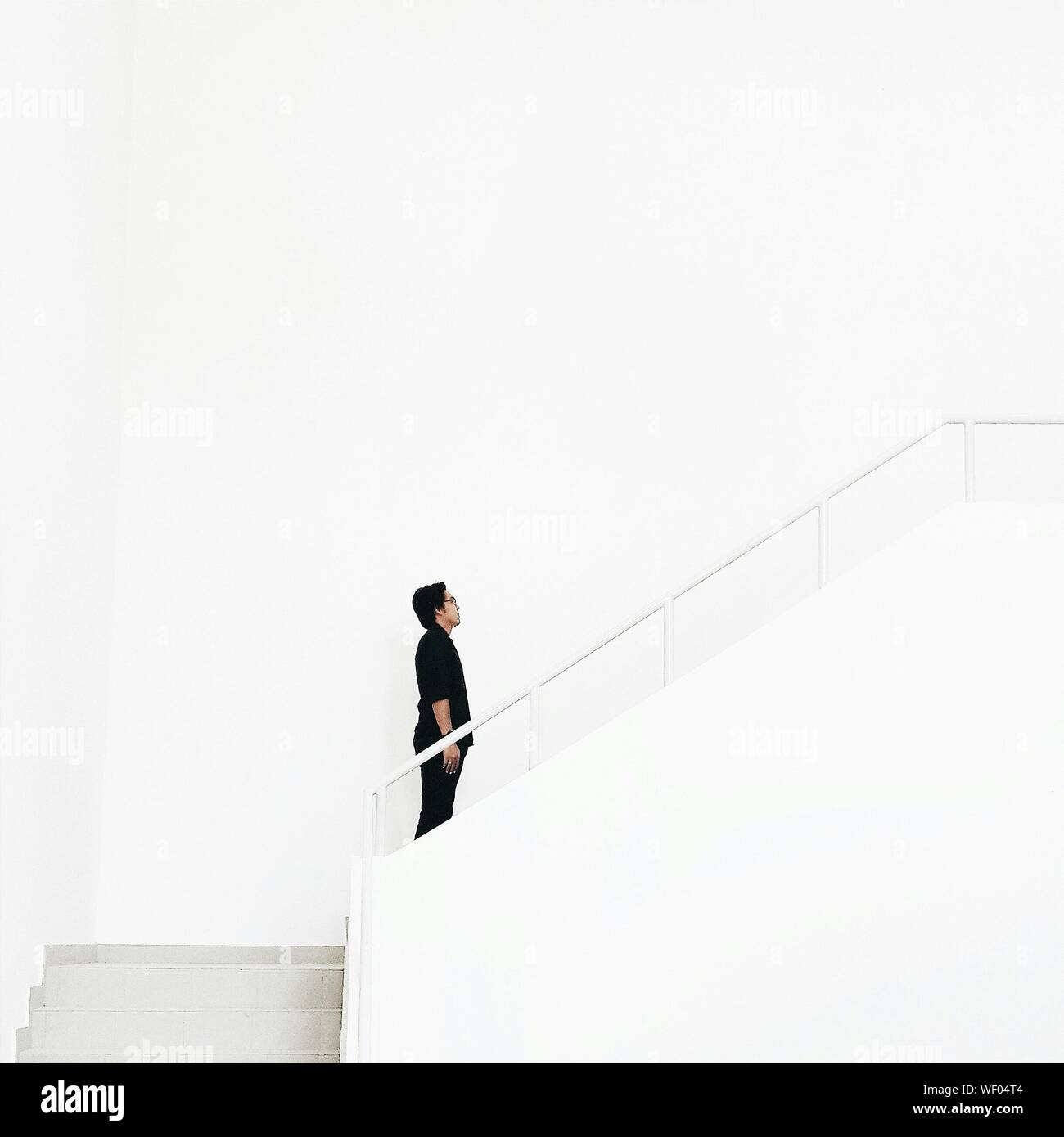 Staircase on side of building hi-res stock photography and images - Alamy