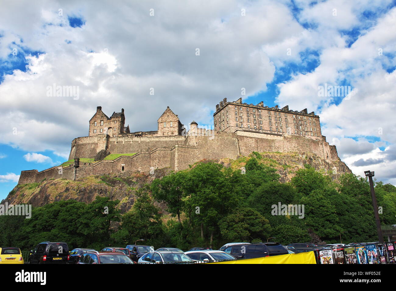 The castle in Edinburgh, Scotland Stock Photo - Alamy