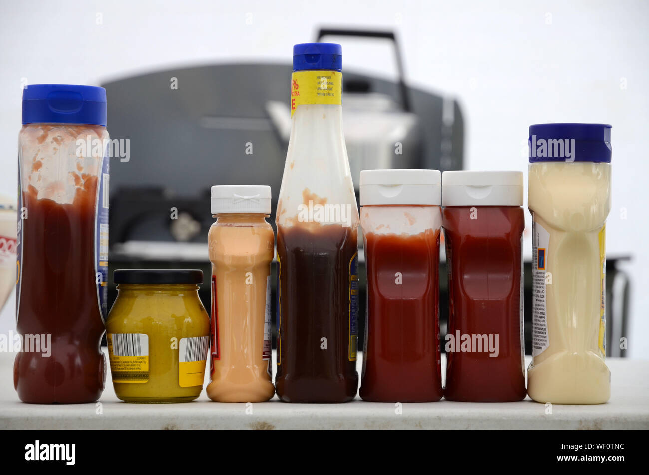 Sauce Bottles Stock Photos & Sauce Bottles Stock Images - Alamy
