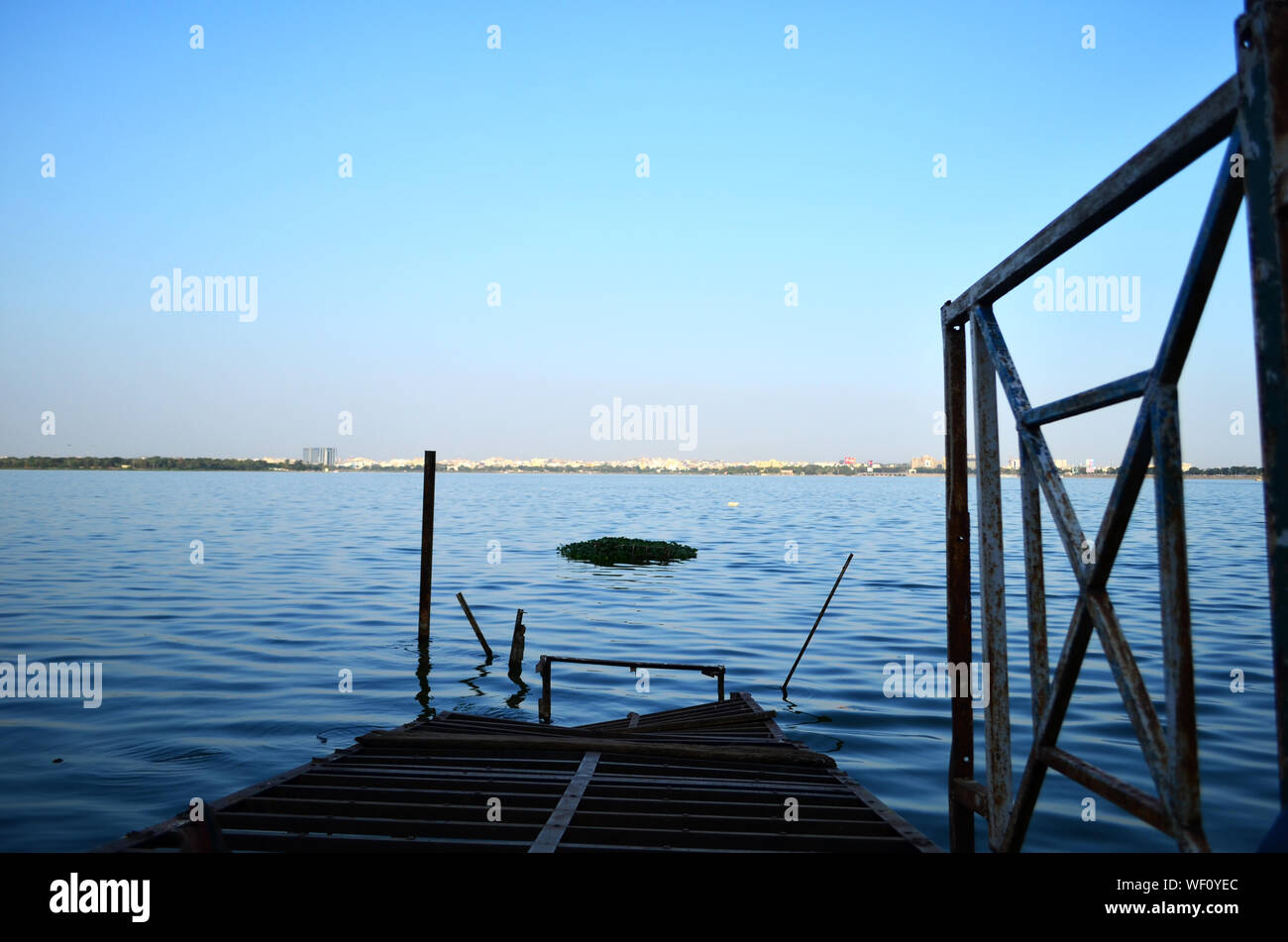 Broken jetty hi-res stock photography and images - Alamy