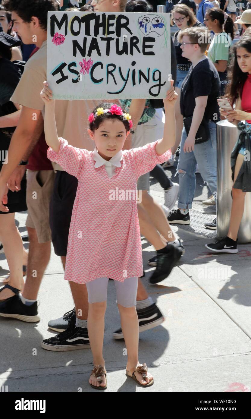 United Nations, New York, USA, August 30, 2019 - Youth Participant and ...