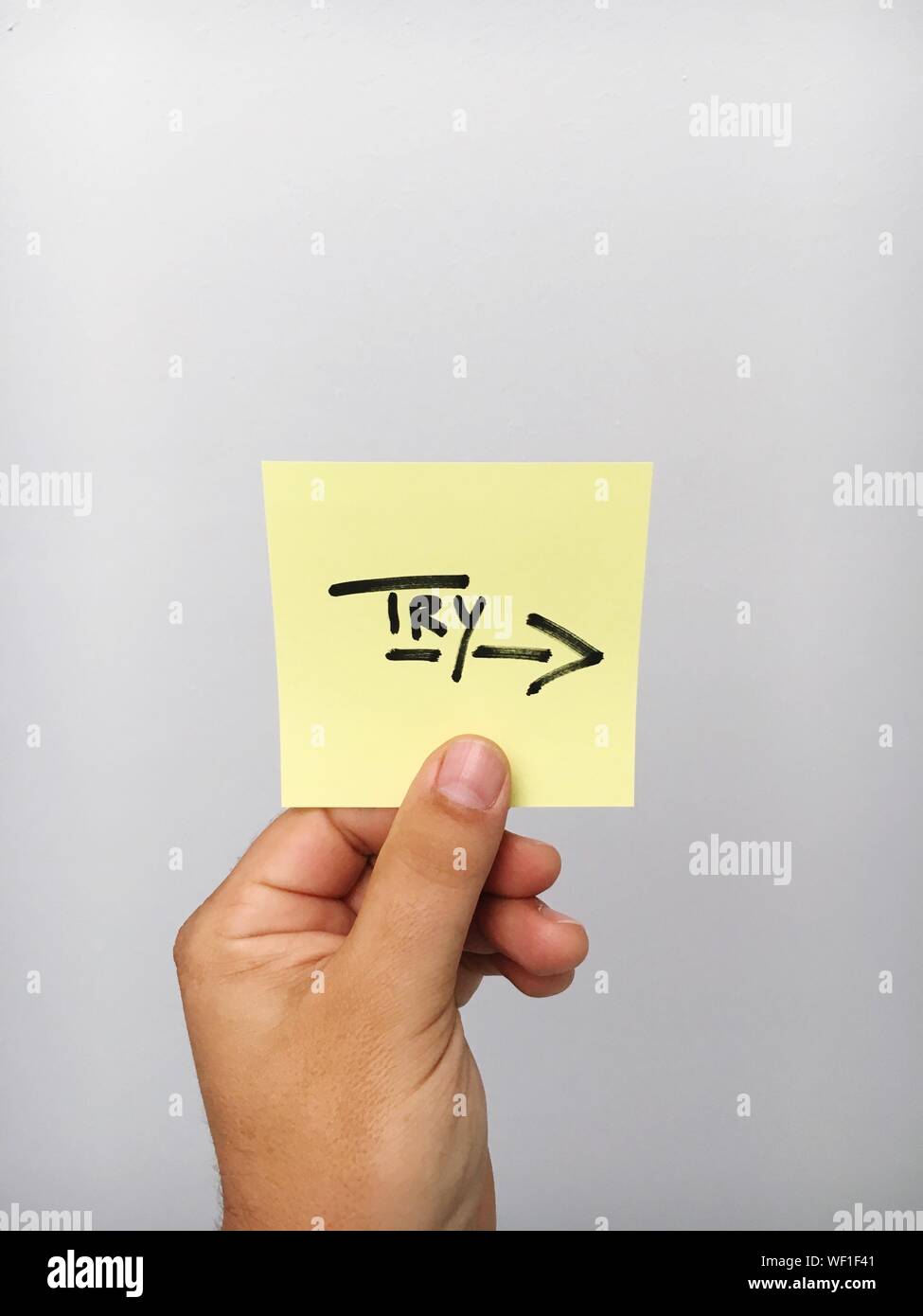 Try symbol hi-res stock photography and images - Alamy
