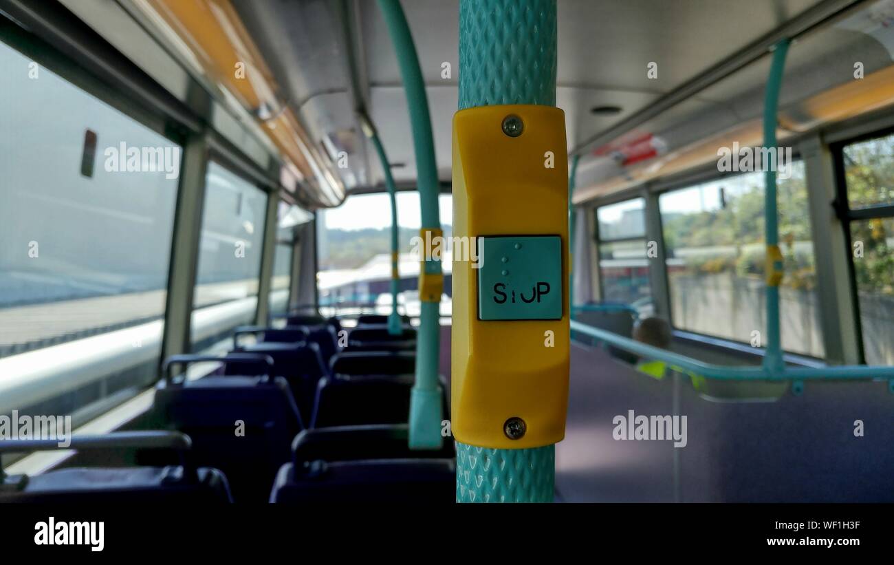 Bus stop seat hi-res stock photography and images - Alamy