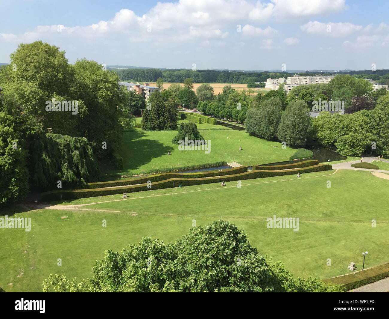 High angle shot grassland hi-res stock photography and images - Alamy