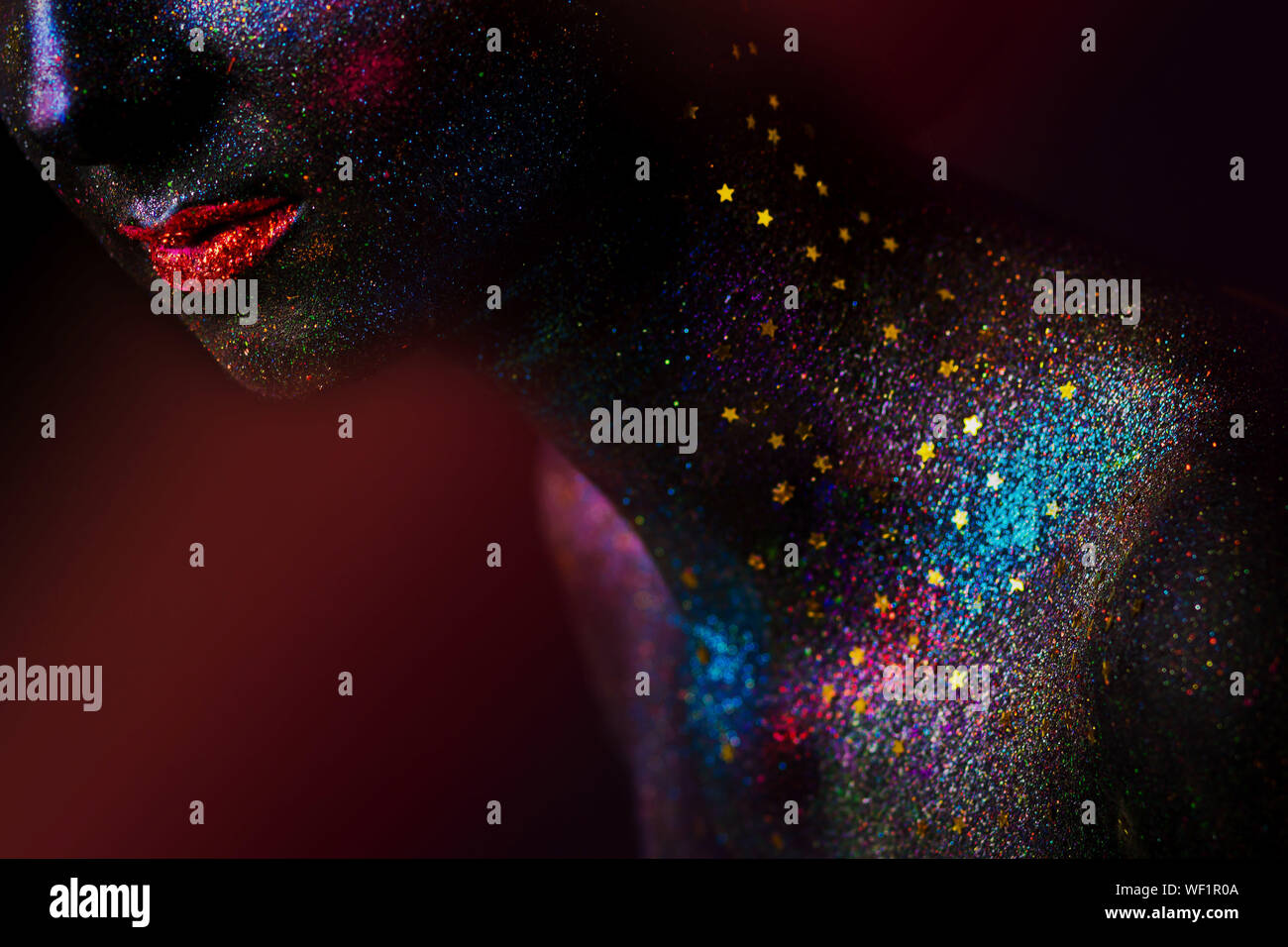 Painted body hi-res stock photography and images - Alamy