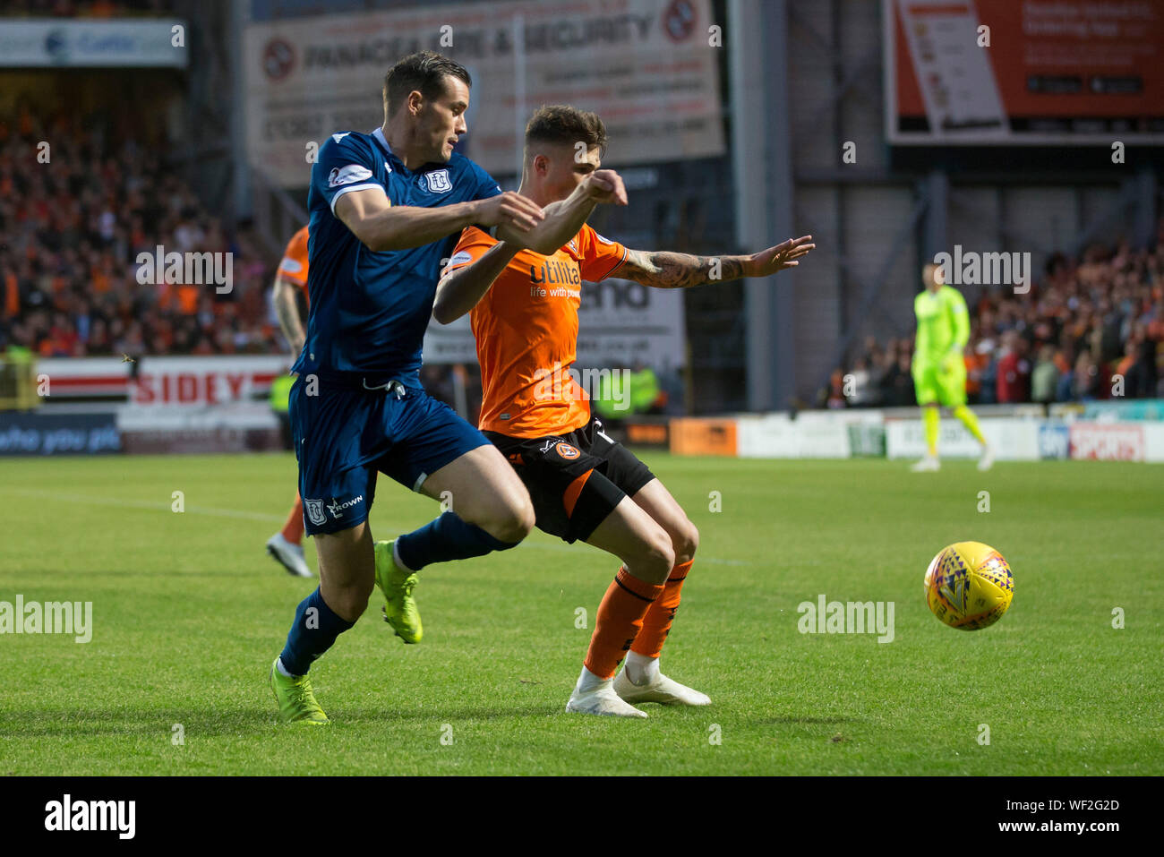 30th August 2019; Dens Park, Dundee, Scotland; Scottish Championship ...