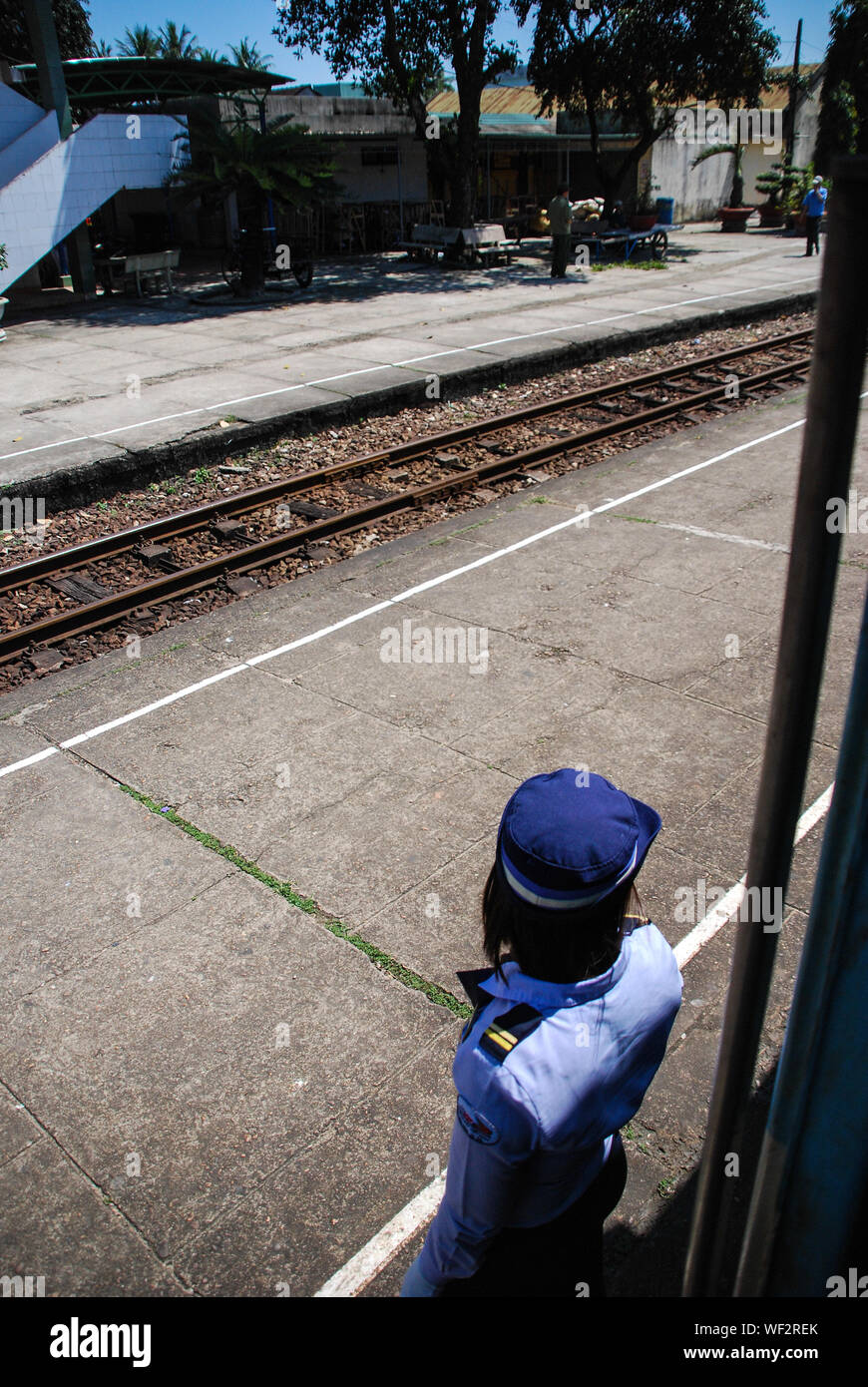 Woman Train Guard High Resolution Stock Photography and Images - Alamy