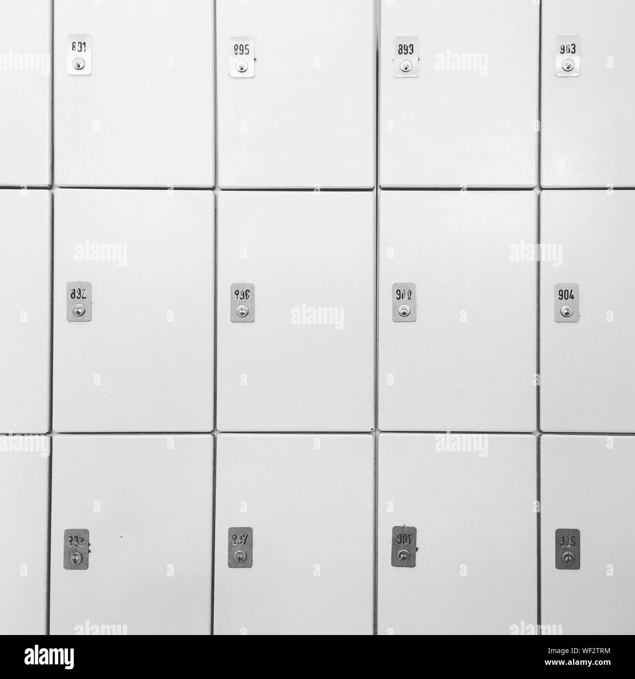 Locker room Black and White Stock Photos & Images - Alamy