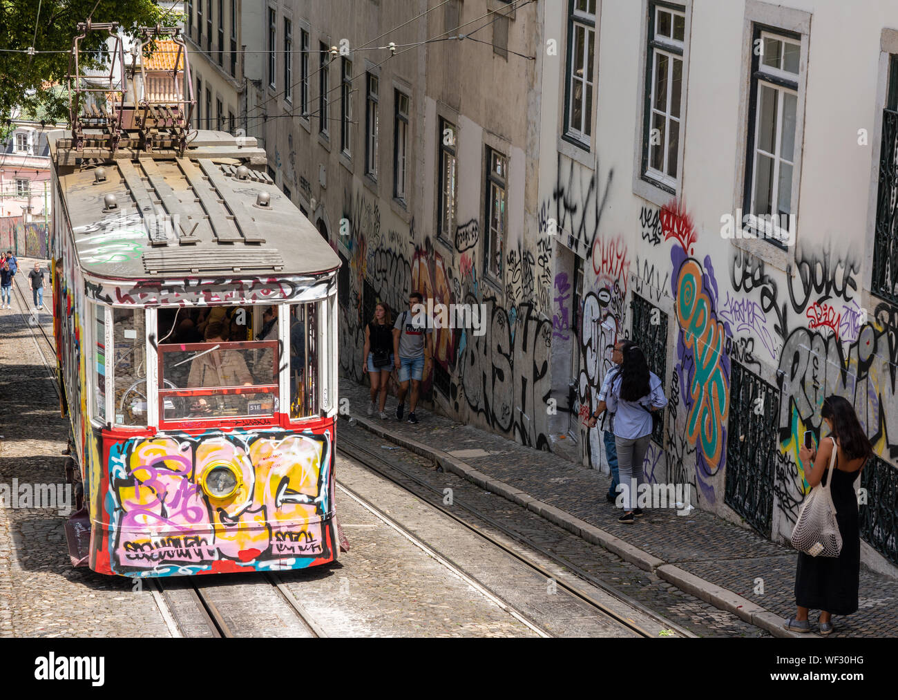 Electric funicular railway hi-res stock photography and images - Alamy