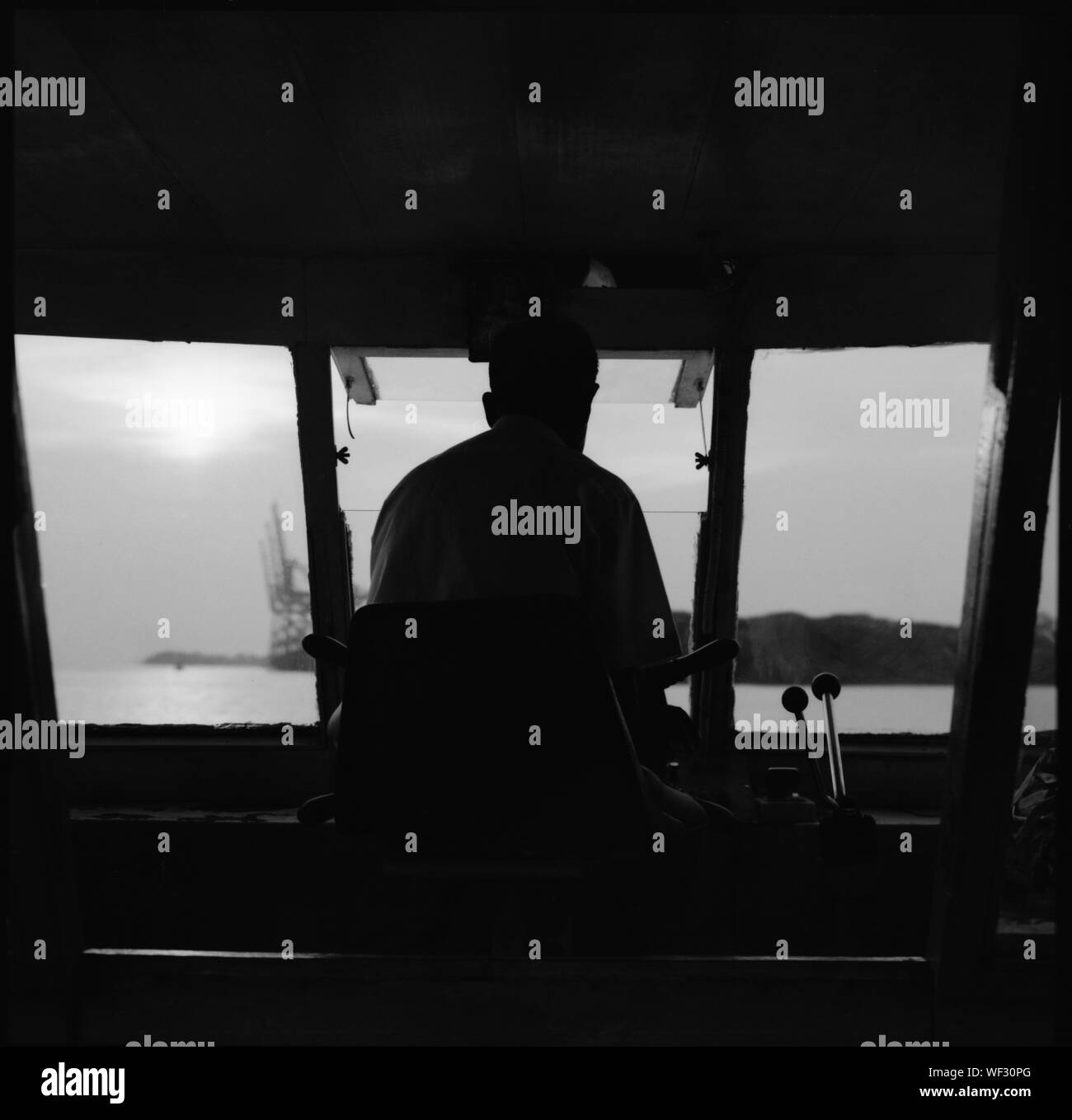 Captain on boat hi-res stock photography and images - Alamy