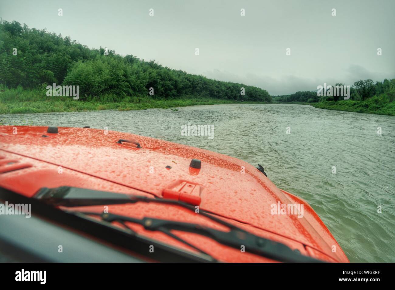 Car crossing river hi-res stock photography and images - Alamy