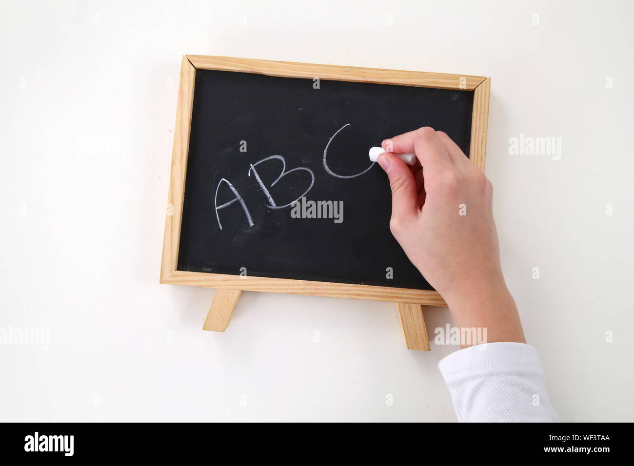 School writing slate hi-res stock photography and images - Alamy