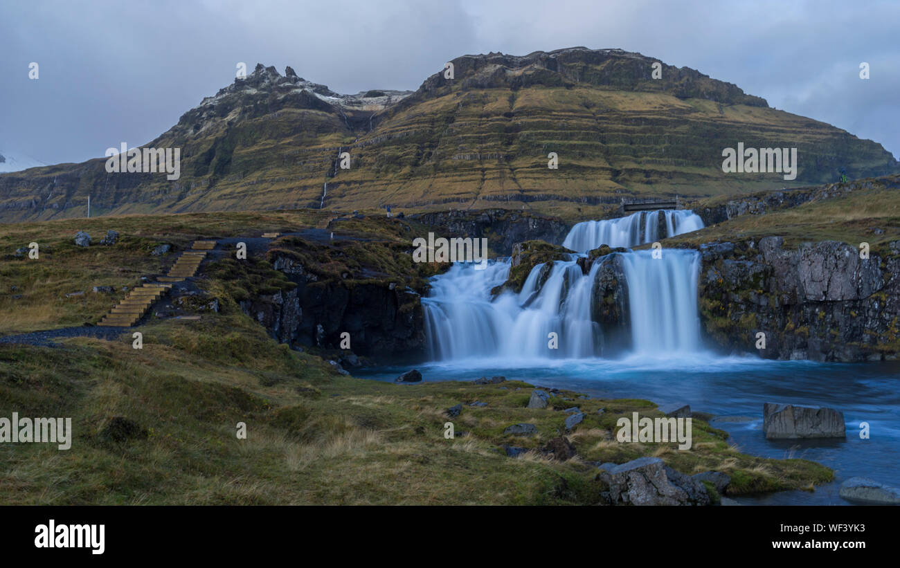 Waterfall from mountain hi-res stock photography and images - Alamy