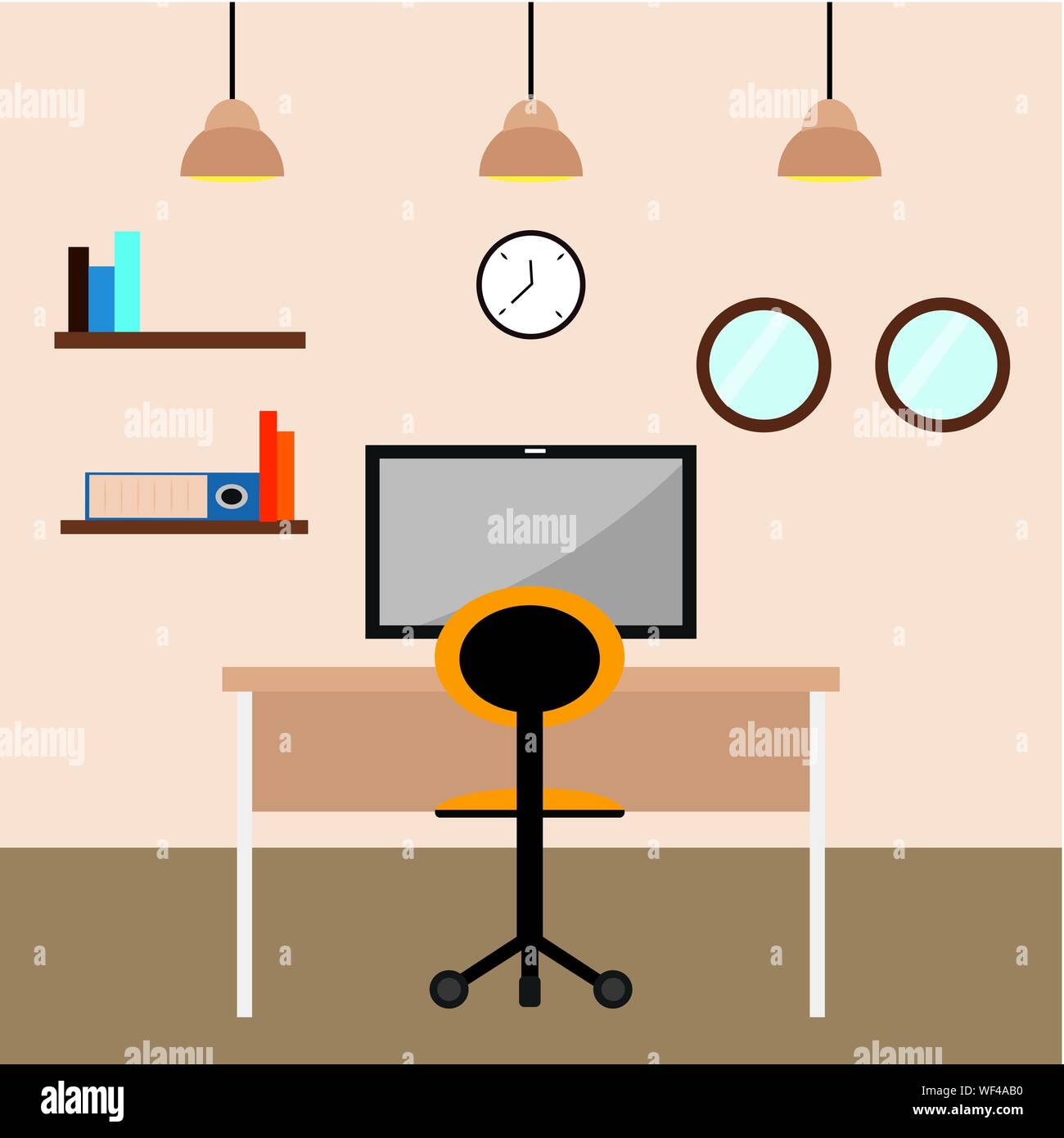 Abstract office background Stock Vector Image & Art - Alamy