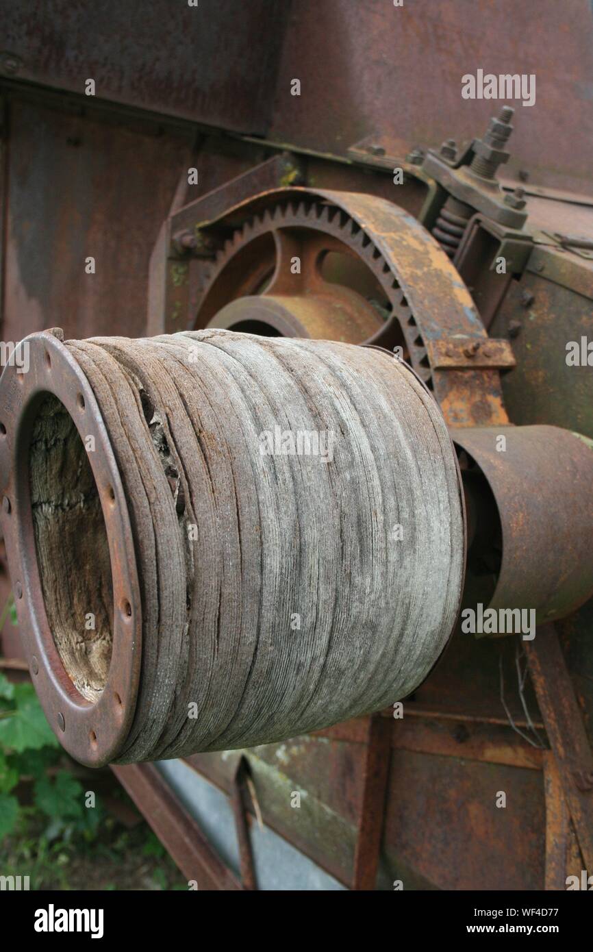 Rusted Farm Equipment Stock Photo - Alamy