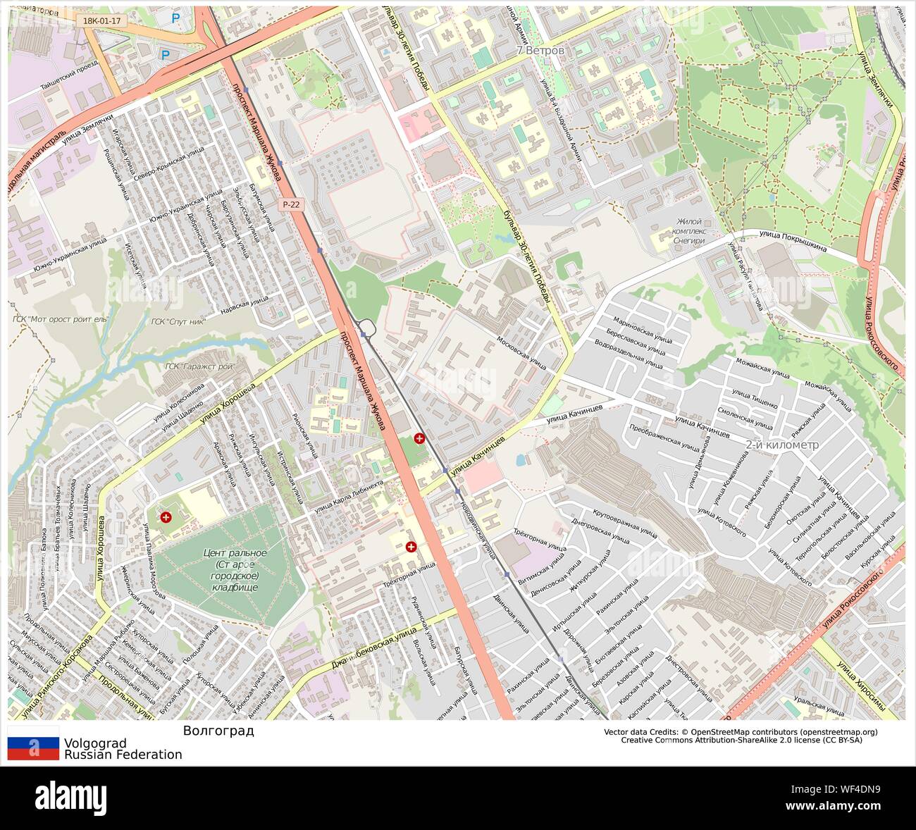 Yaroslavl City Map Stock Vector Images - Alamy