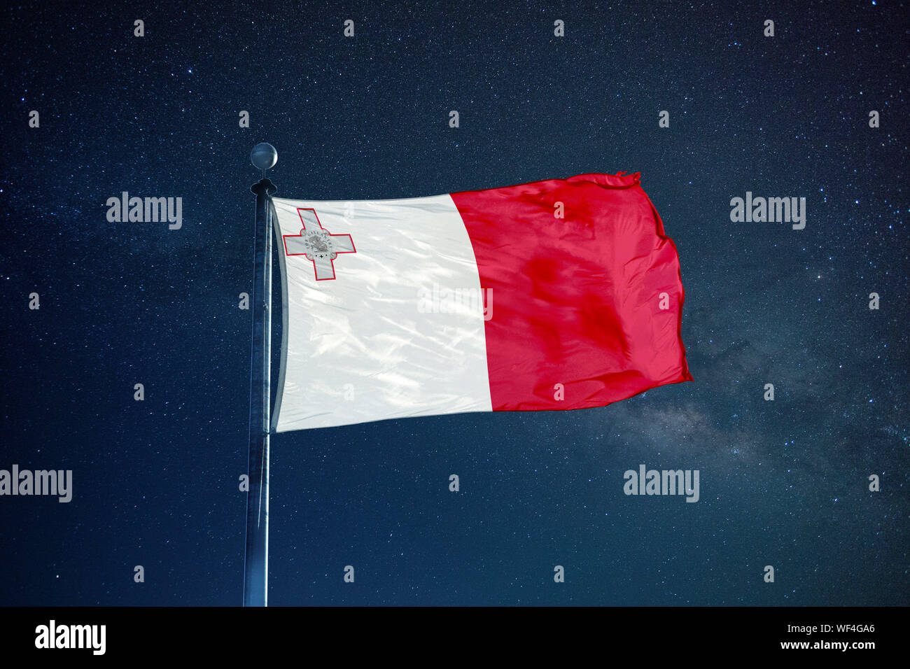Maltese flag hi-res stock photography and images - Alamy