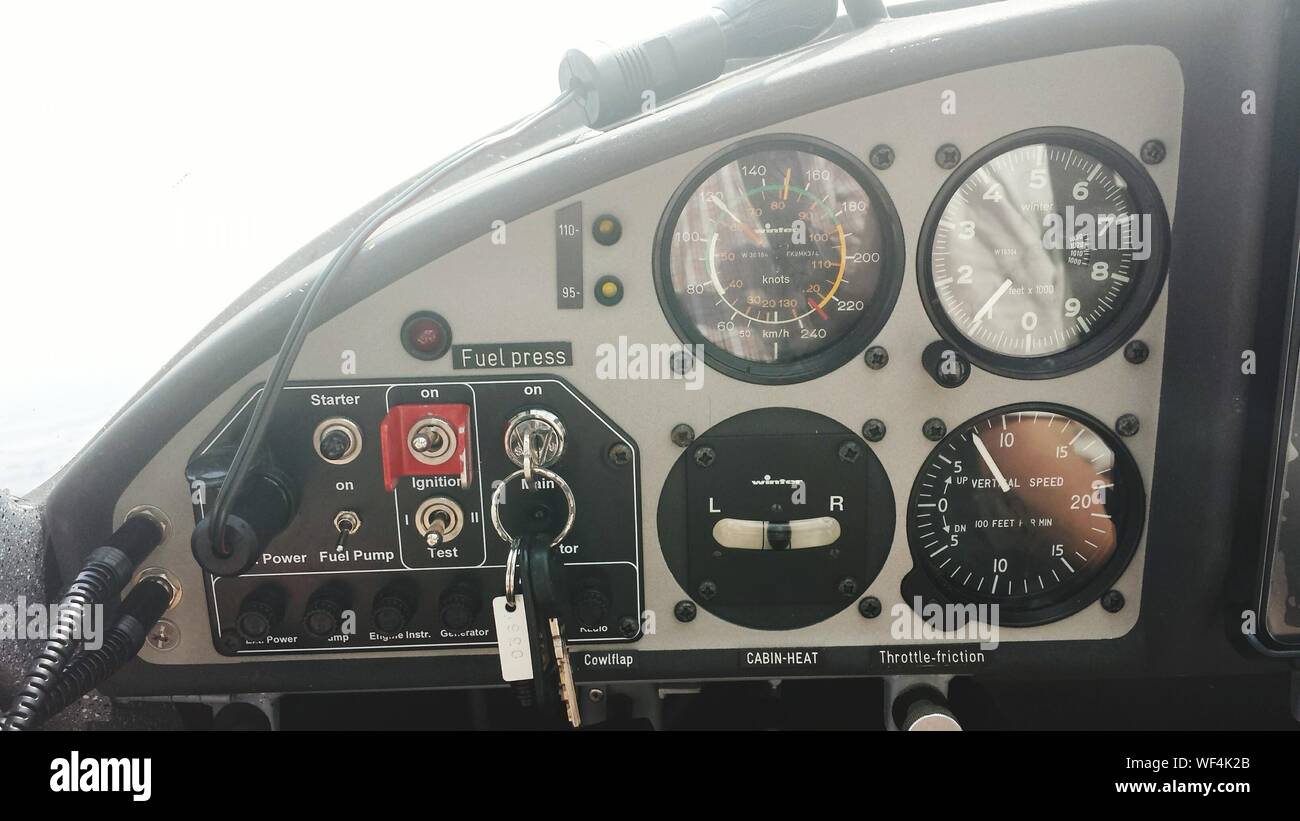 Speedometer Airplane High Resolution Stock Photography and Images - Alamy