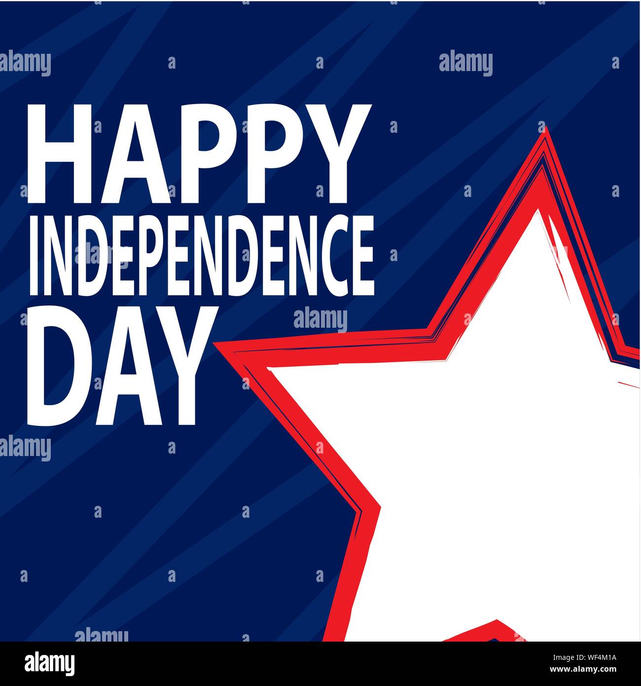 Happy independence day Stock Vector Image & Art - Alamy