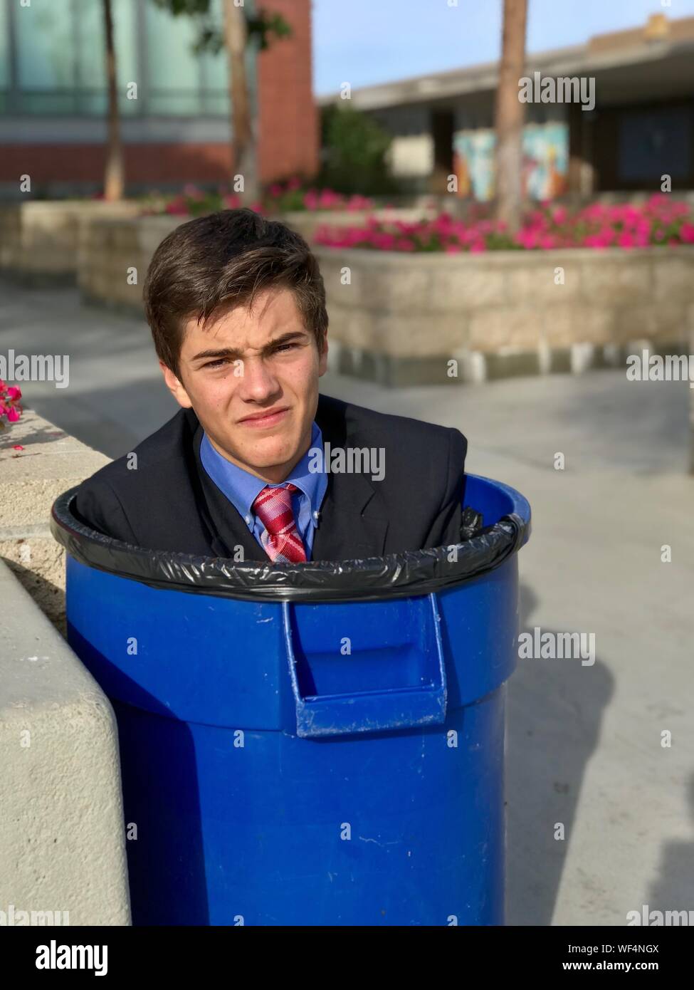 Bin man portrait hi-res stock photography and images - Alamy