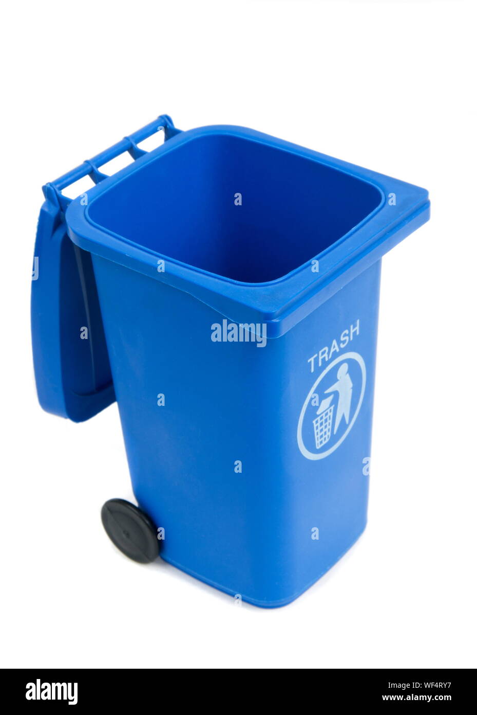 Garbage bin blue hi-res stock photography and images - Alamy